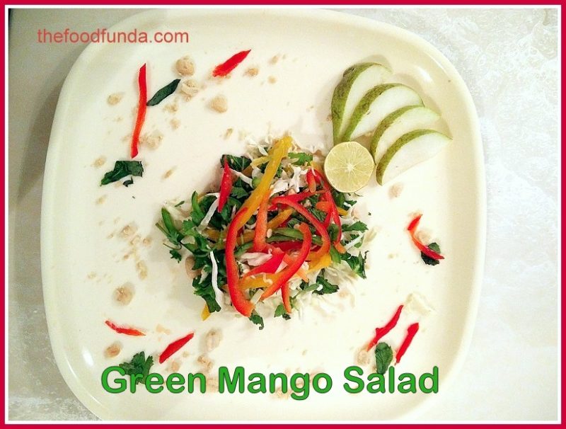 Green Mango Salad recipe - The Food Funda
